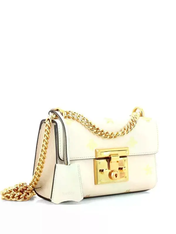 Gucci Padlock Printed Shoulder Bag - Neutrals