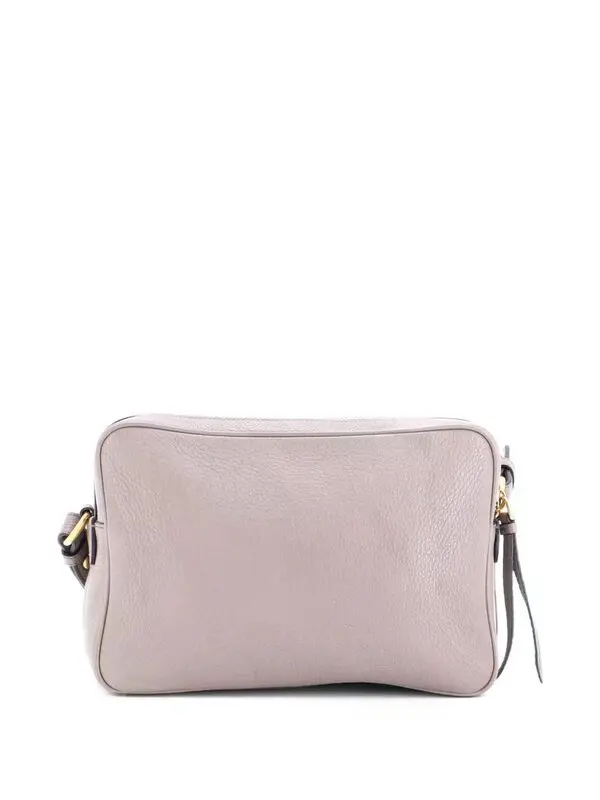 Prada Double Zip Camera Bag Vitello Phenix - Grey