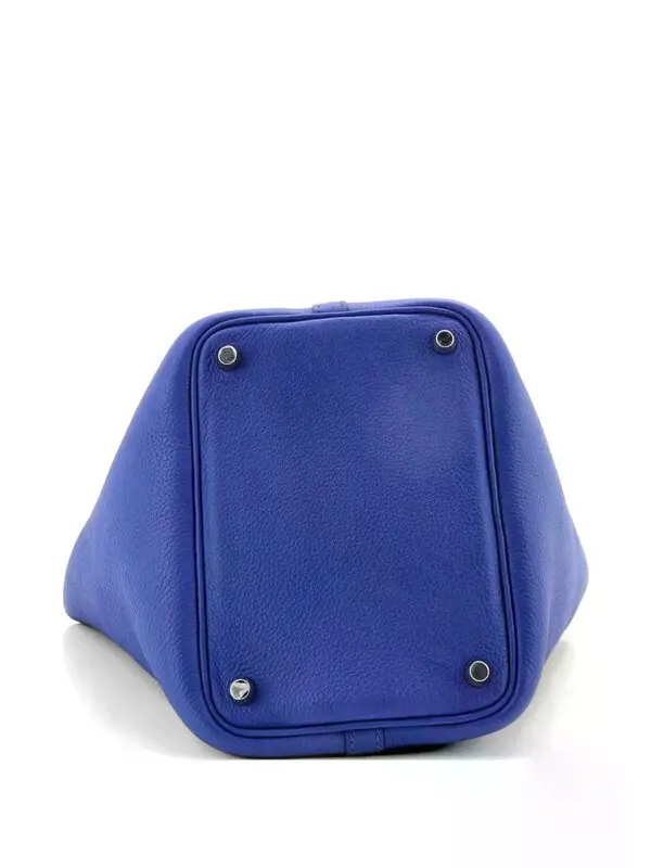 Hermès Picotin Lock Bucket Bag Pm - Blue