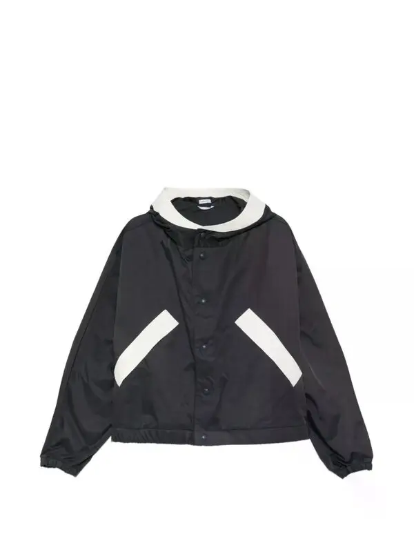 Thom Browne Cropped Hooded Jacket - Black