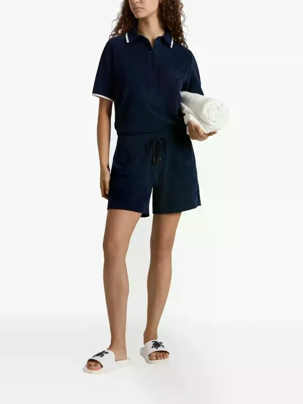 Vilebrequin Terry Embroidered Shorts - Blue
