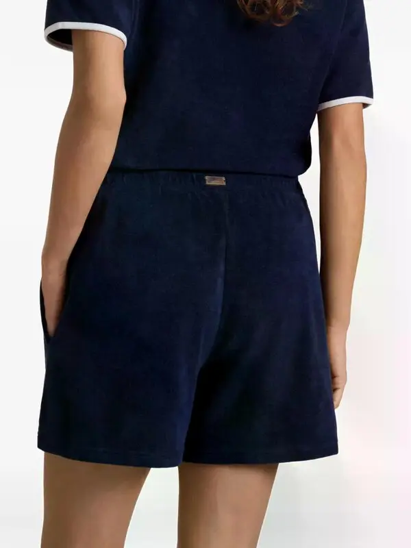 Vilebrequin Terry Embroidered Shorts - Blue