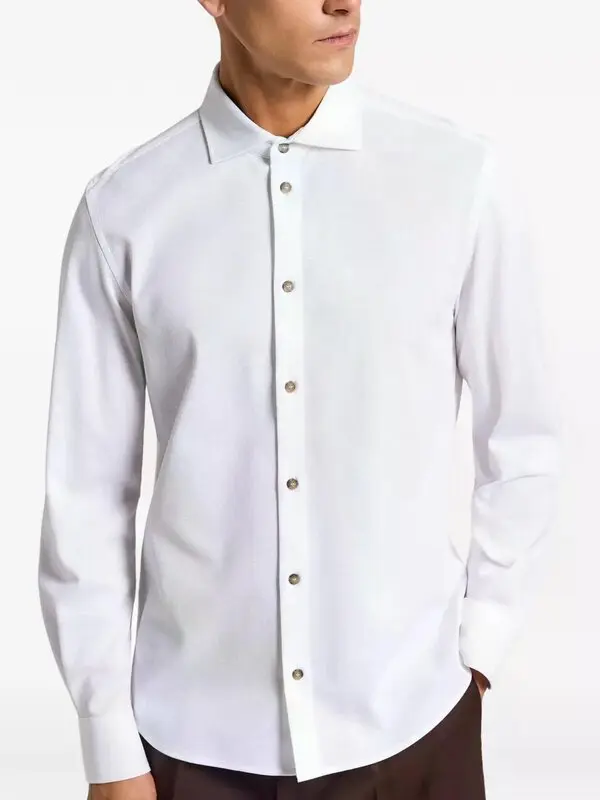 Peserico Buttoned Shirt - White