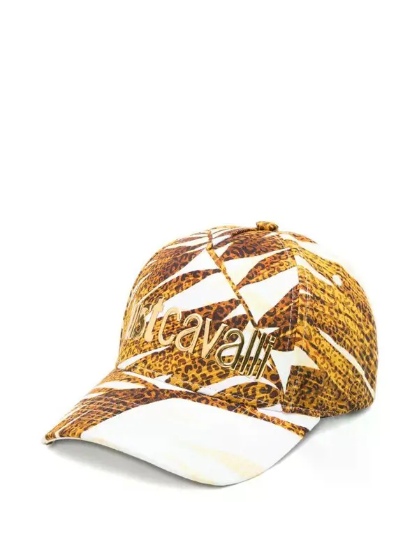 Just Cavalli Logo Baseball Cap - Brown