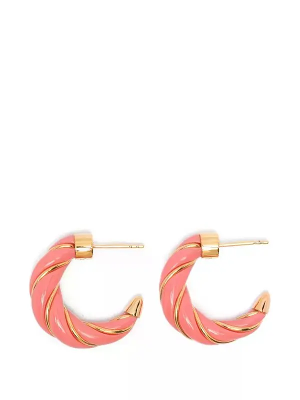 AURÉLIE BIDERMANN Diana Twisted-detail Earrings - Gold