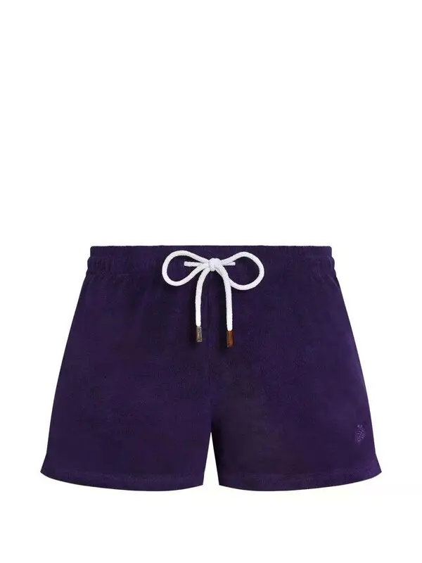 Vilebrequin Terry Elasticated Shorts - Purple