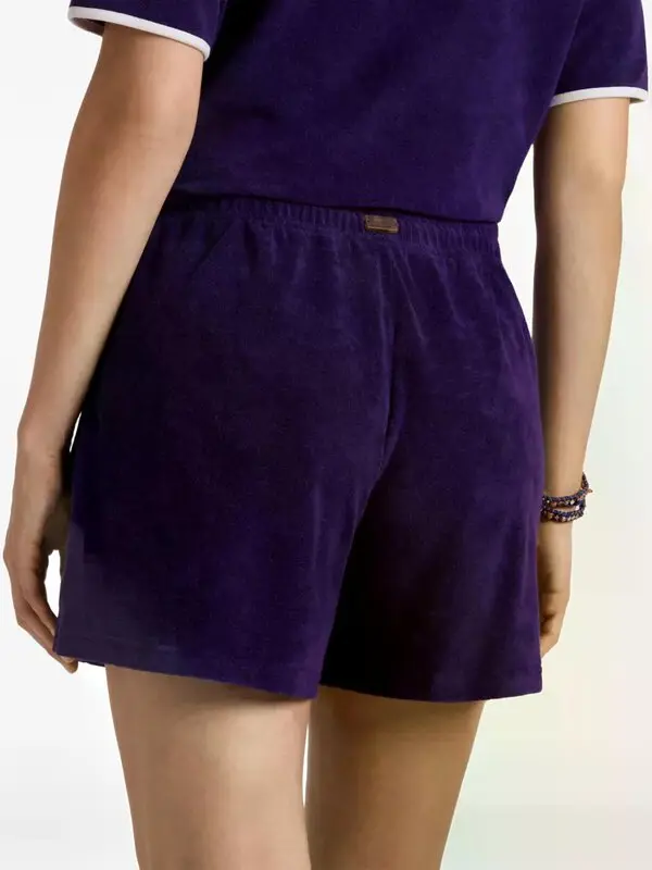 Vilebrequin Terry Elasticated Shorts - Purple