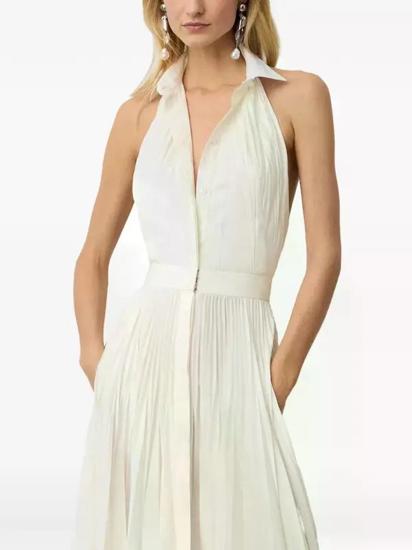 Ralph Lauren Eldred Pleated Maxi Dress