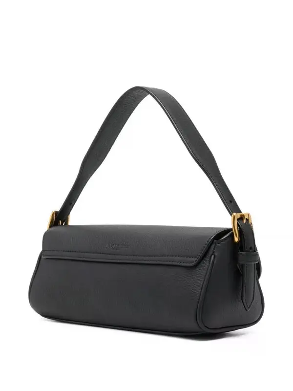 J & M DAVIDSON Bonny Flap Tote Bag - Black