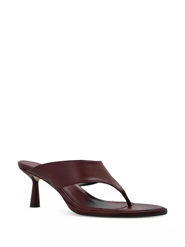 AeydĒ Leather Toe Sandals - Brown