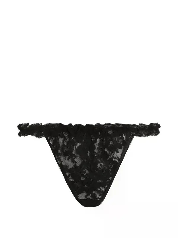 Dolce & Gabbana Lace Briefs - Black