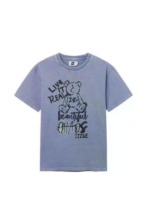 Izzue Graphic T-shirt - Blue