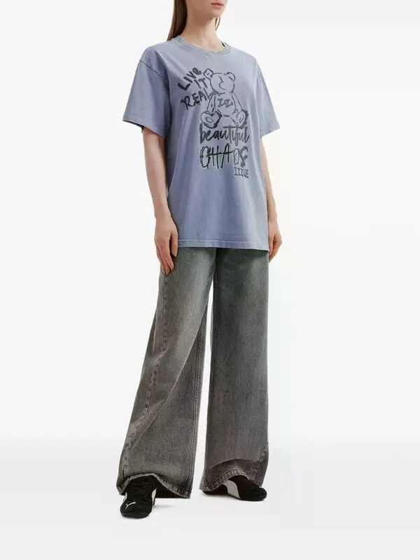 Izzue Graphic T-shirt - Blue