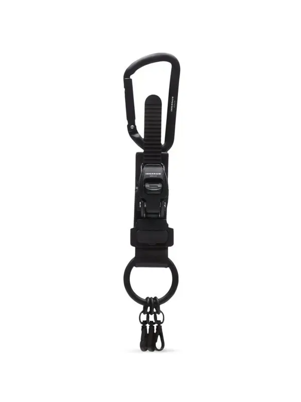 INNERRAUM Carabiner Ring Keyring - Black