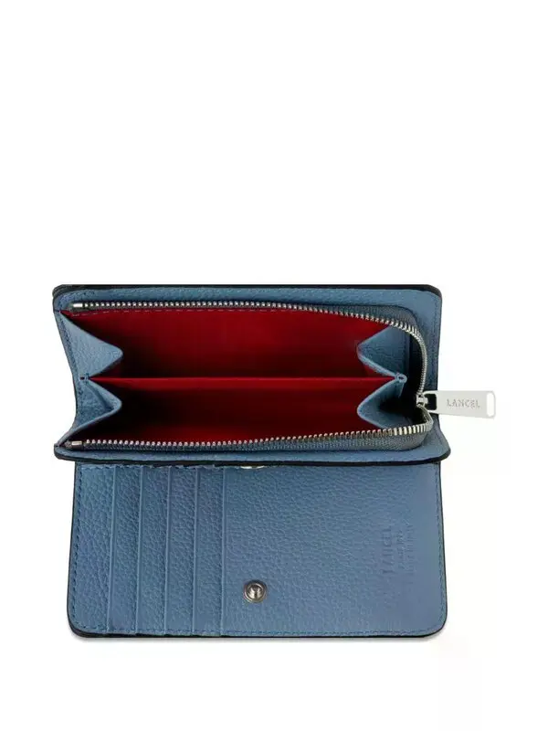 LANCEL Enveloppe Rectangular Zip Wallet - Blue