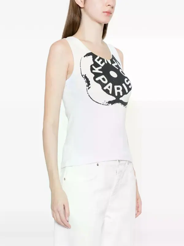 Kenzo Graphic Print Vest Top