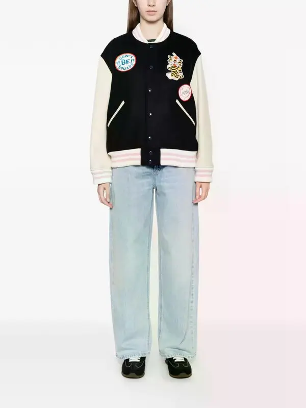 Kenzo Logo-patch Bomber Jacket