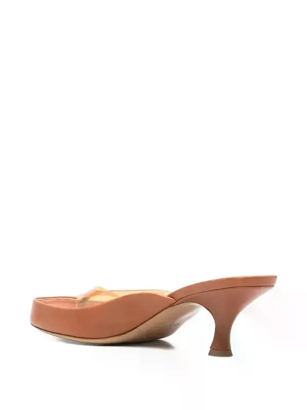 Chloé Junie Heeled Sandals - Brown