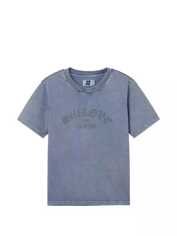 Izzue Crew-neck Graphic T-shirt - Blue