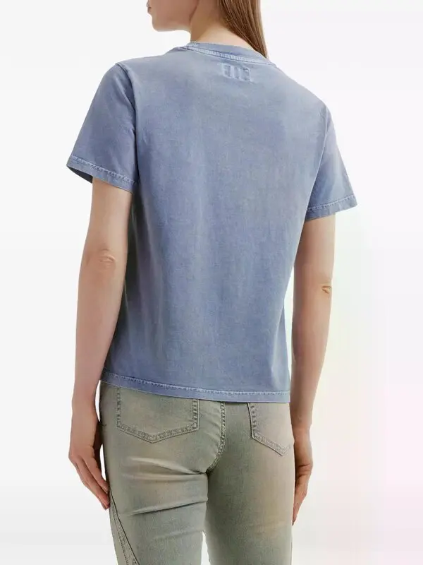 Izzue Crew-neck Graphic T-shirt - Blue