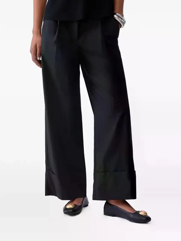 Liu Jo Flared Pleated Trousers