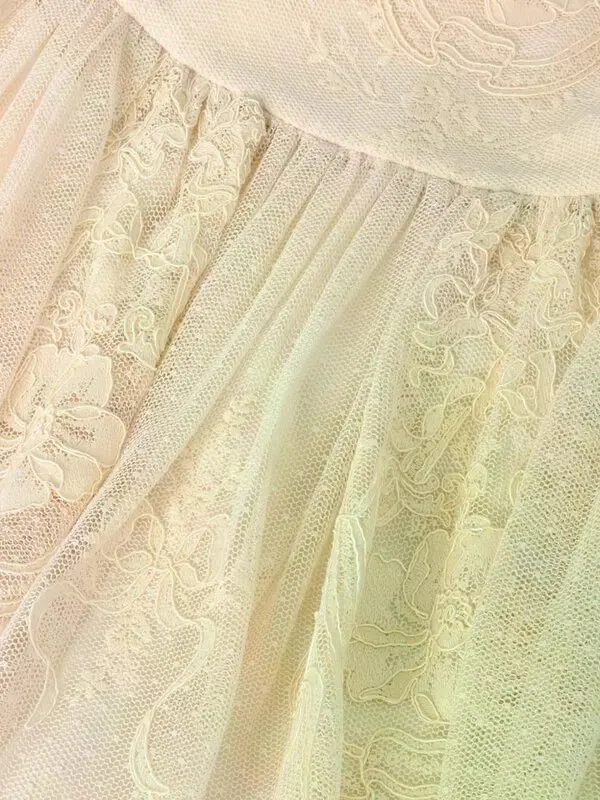 Zimmermann Luna Lace Maxi Skirt - Neutrals