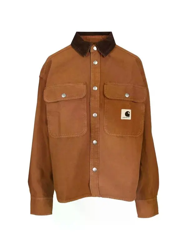 Carhartt Work In Progress Prescott Buttoned Overshirt - Brown