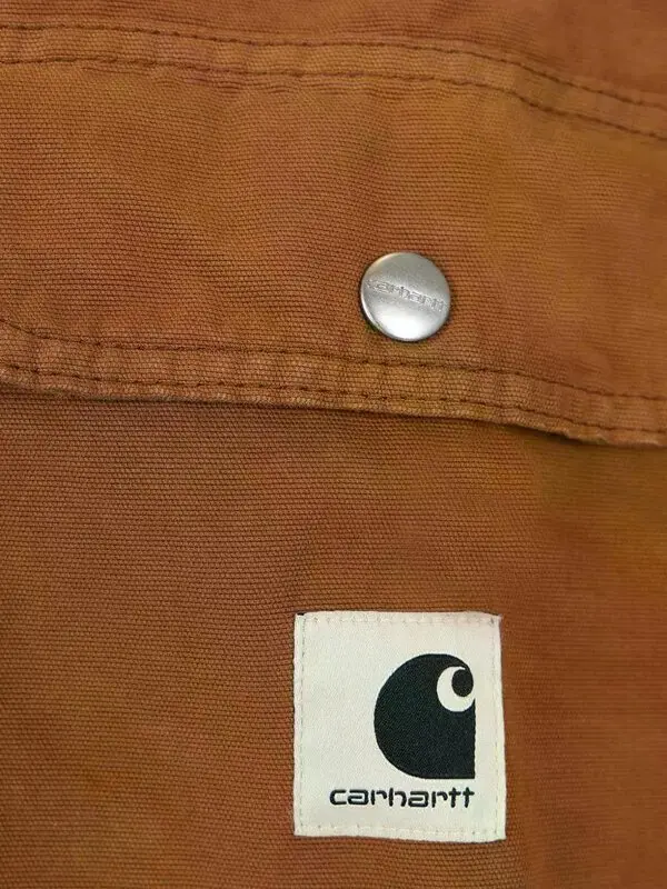 Carhartt Work In Progress Prescott Buttoned Overshirt - Brown