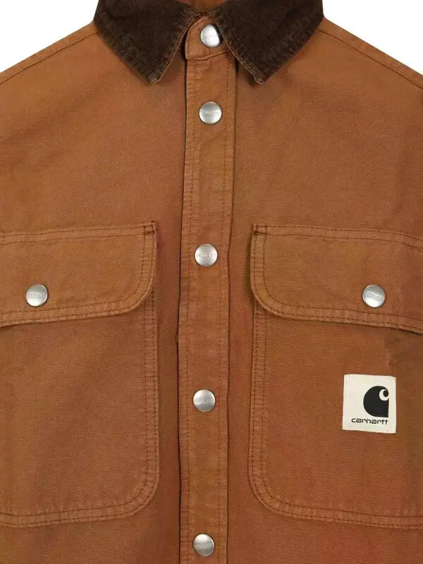 Carhartt Work In Progress Prescott Buttoned Overshirt - Brown