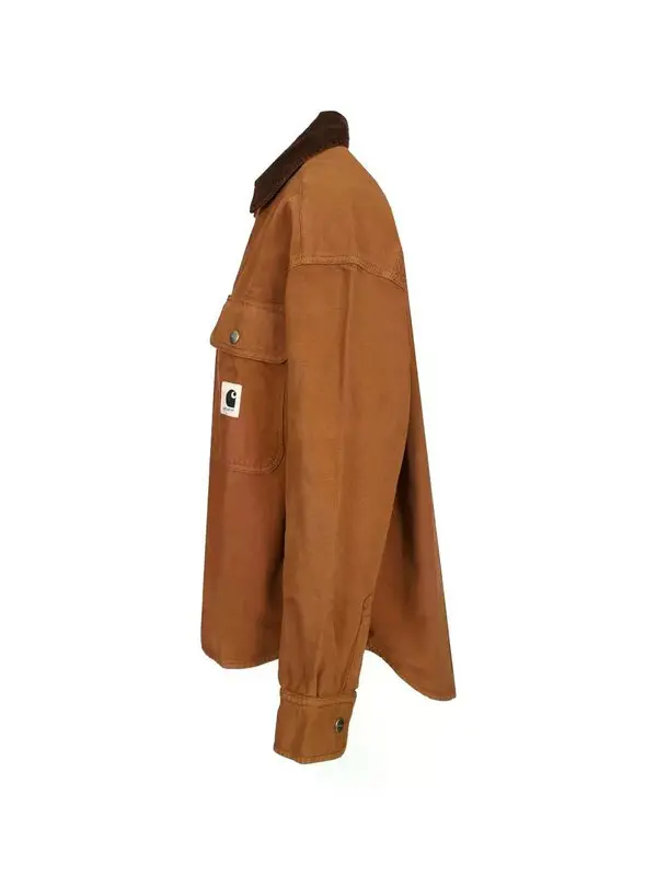 Carhartt Work In Progress Prescott Buttoned Overshirt - Brown