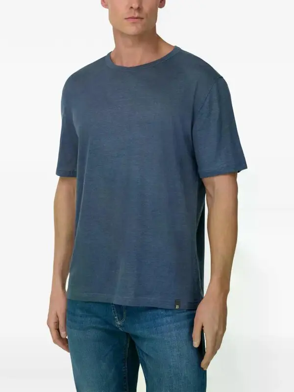 Boggi Milano Stretch Jersey T-shirt - Blue