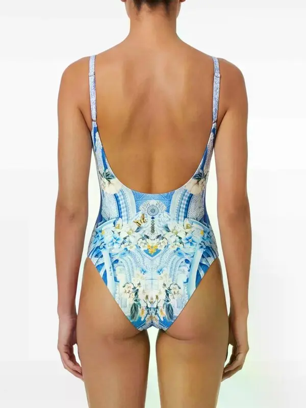 Camilla Keyhole Ruffled Swimsuit