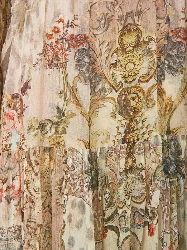 Camilla Tiered Animal Print Dress
