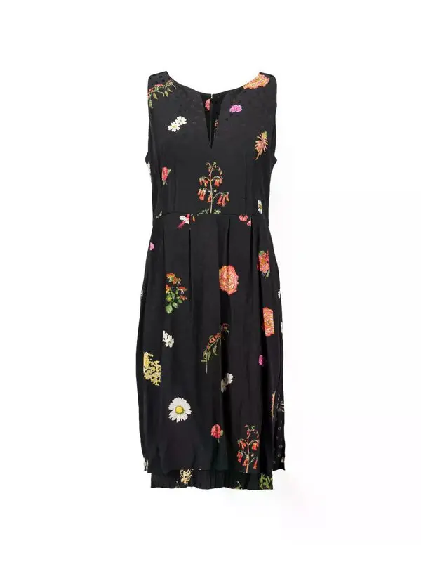 André Laug V-neck Dress - Black