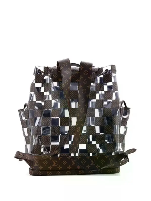LOUIS VUITTON Christopher Limited Edition Monogram Chess Gm Backpack