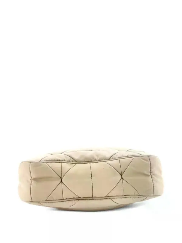 Prada Re-edition Quilted Tessuto Small Crossbody Bag - Neutrals