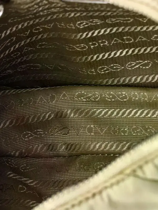 Prada Re-edition Quilted Tessuto Small Crossbody Bag - Neutrals