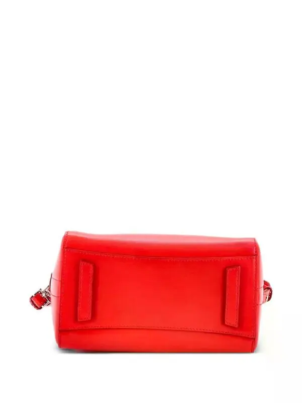 Givenchy Antigona Glazed Leather Mini Satchel - Red