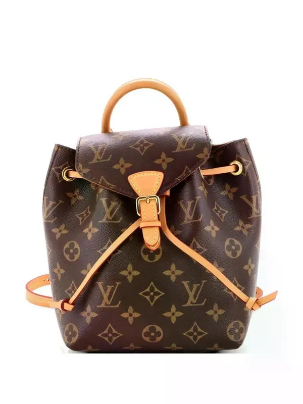 LOUIS VUITTON Montsouris Nm Monogram Canvas Bb Backpack