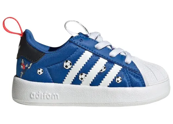 Adidas Adifom Superstar 360 Disney Goofy Soccer Sneakers - Blue/cloud White/lucid Red