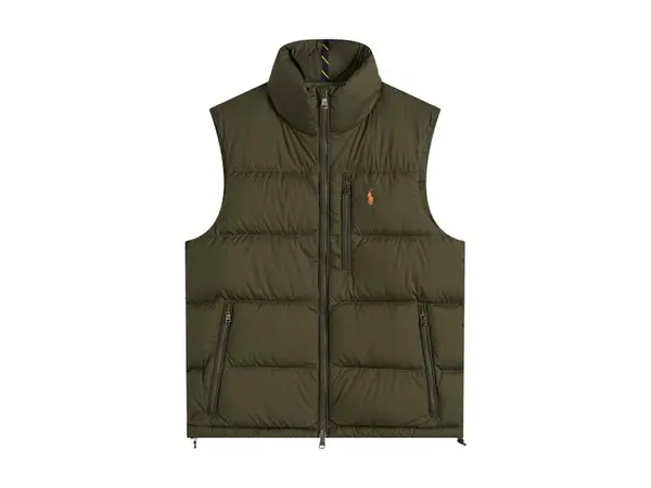 Polo Ralph Lauren El Cap Down Vest - Company Olive