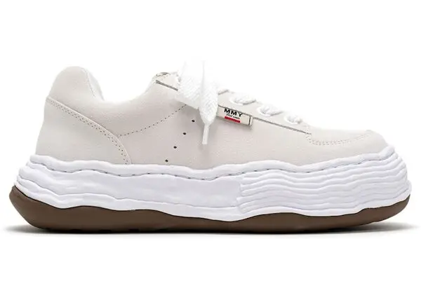 Mihara Yasuhiro Oliver Og Sole Suede Low - White