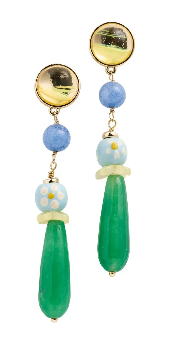 Mignonne Gavigan Adriana Earrings - Blues