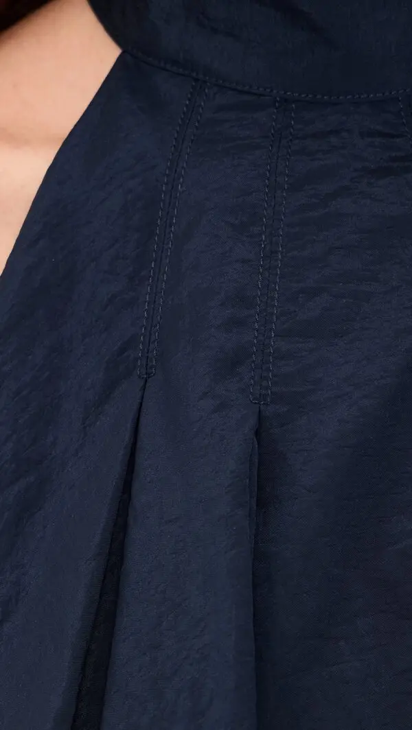Cinq À Sept Jagger Halter Neck Sleeveless Top - Navy