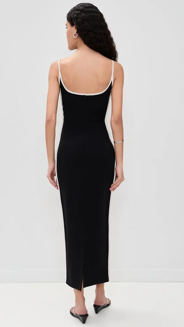 Paris Georgia Sleeveless Sweetheart Neck Maxi Dress