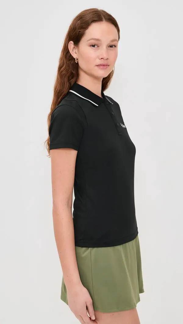 MALBON Paloma Polo With Embroidered Logo