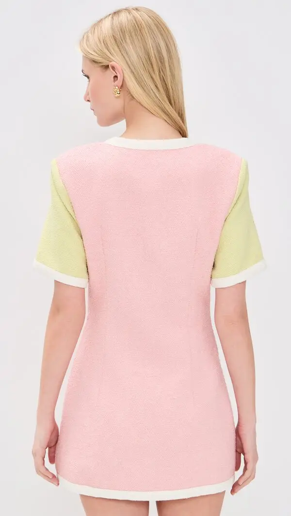 MAUDE CLUB Taylor Tweed Mini Dress