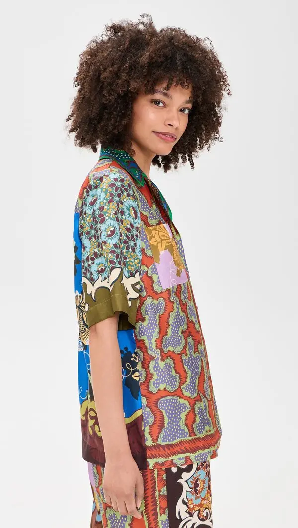 ALEMAIS Arnie Silk Shirt