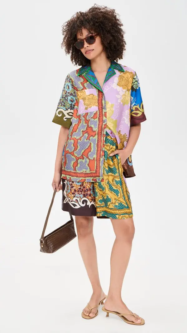 ALEMAIS Arnie Silk Shirt