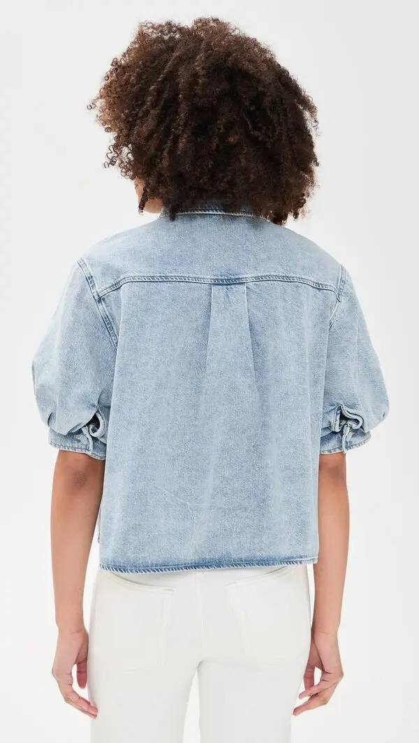 FRAME The Billow Sleeve Shirt - Puffin